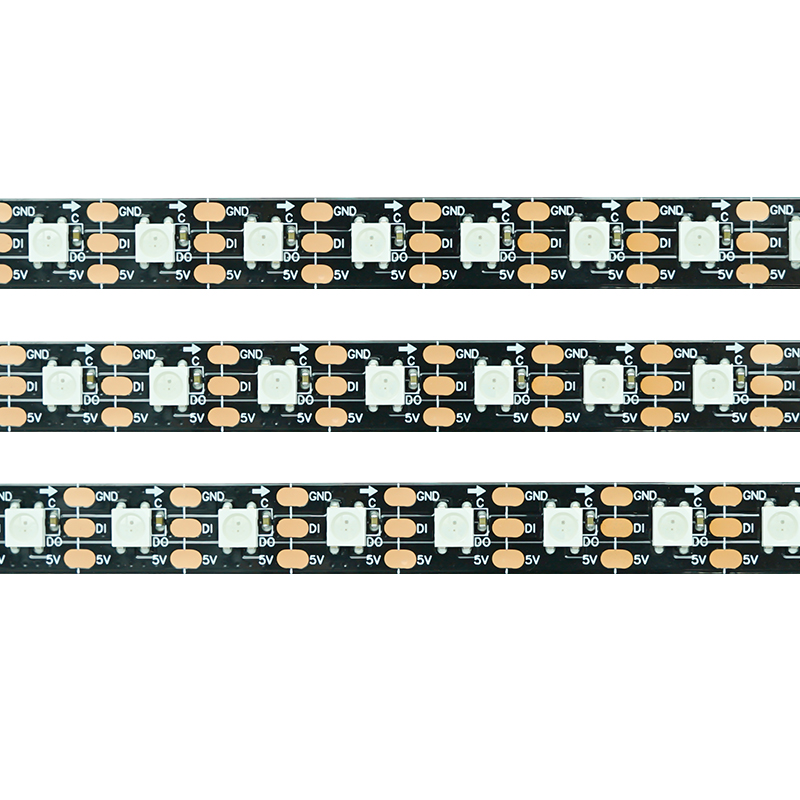 SK6812/WS2812B 5V 5050RGB 72LEDs/m Pixel LED Strips - ready-led