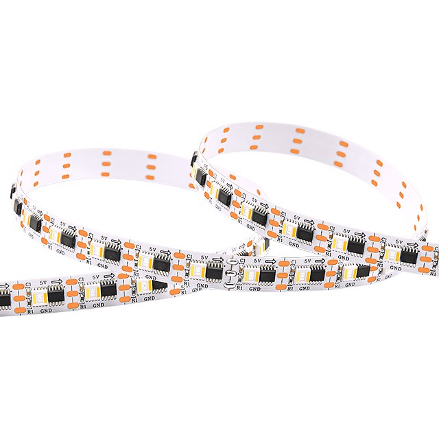 UCS2905 RGBWW DC5V Individually 60Leds Pixel LED Strips - ready-led